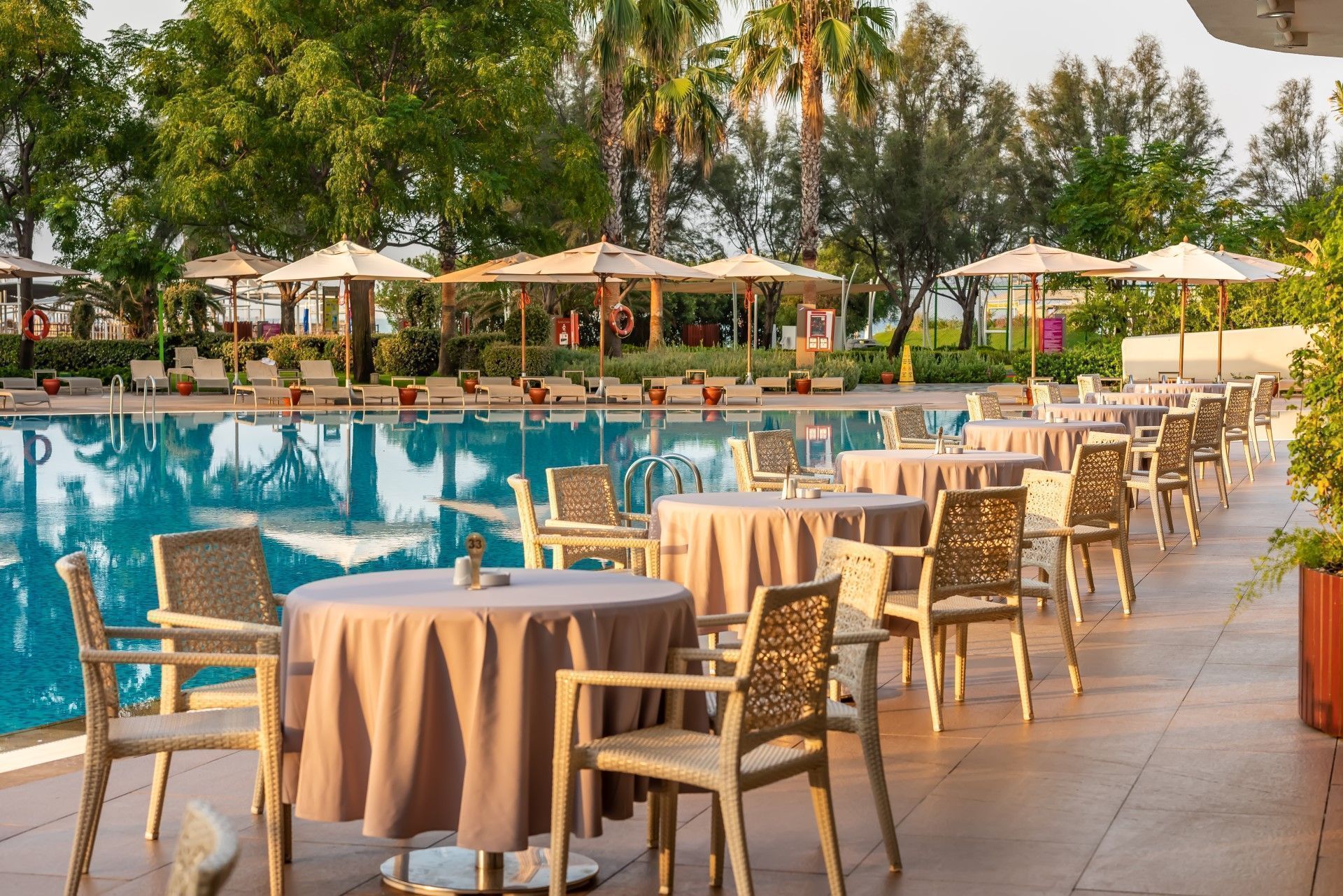 The Dome Snack Restaurant - Cornelia Diamond Luxury Golf Resort & Spa ...